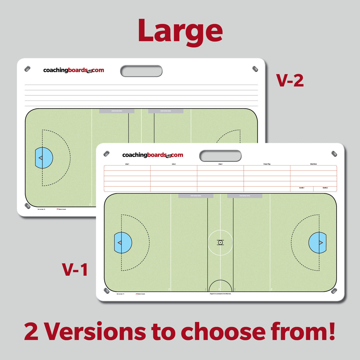 Indoor Box Lacrosse Dry Erase Coaching Board - Large | Coaching Boards ...