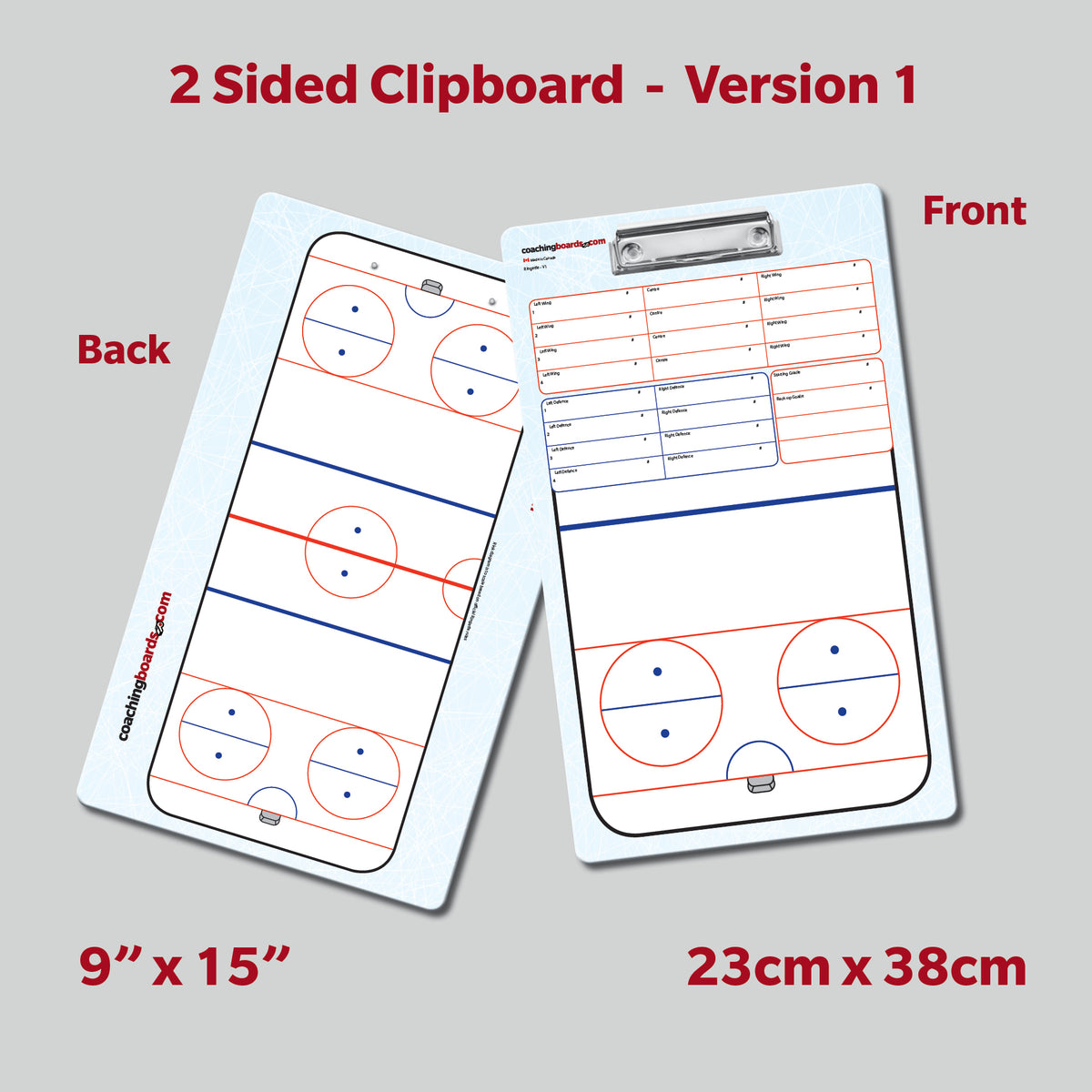 Ringette Coaching Board Full Package | Coaching Boards – CoachingBoards.com