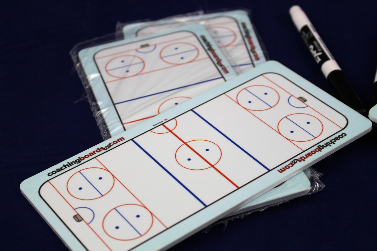 Ringette Dry Erase Pocket Card | Coaching Boards – CoachingBoards.com