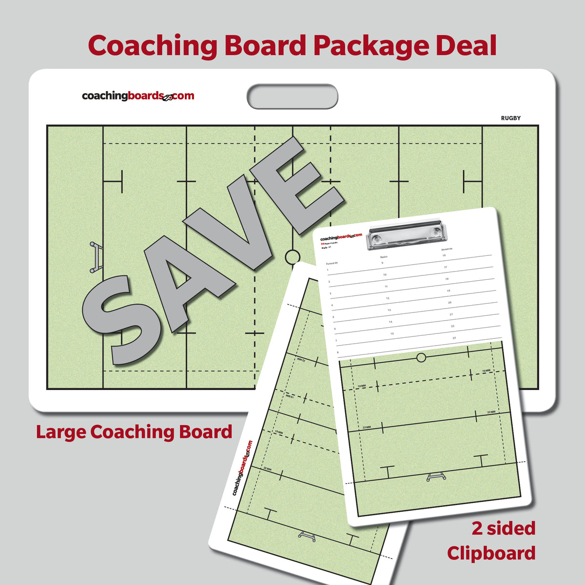 Rugby Coaches Package Deal | Coaching Boards – CoachingBoards.com